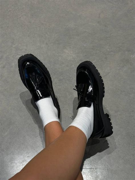 Балетки Jete з натуральної шкіри Чорний Coosh