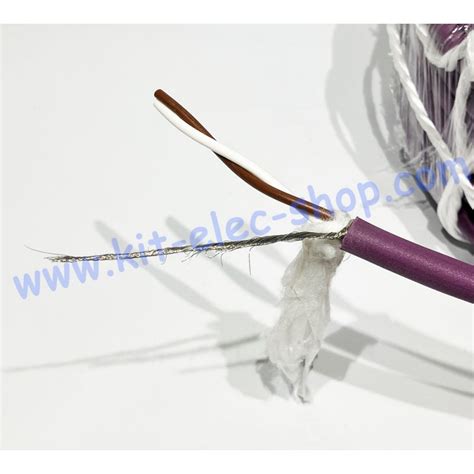 Can Bus Cable S Cb 628 2x05mm2 Extra Flexible Purple