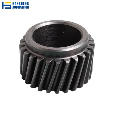 Steel Helical Gears Iso Grade 5 7 Oem Manufacturer Hansheng Custom