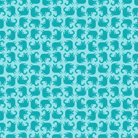 Penis Pixel Art Pattern Seamless Dick Bit Background Pixelated Vector Stock Vector By