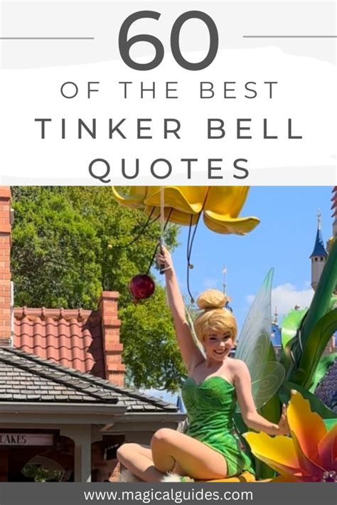 62 Tinker Bell Quotes Wisdom Magic And Inspiration Magical Guides