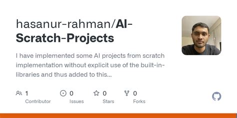 GitHub Hasanur Rahman AI Scratch Projects I Have Implemented Some AI Projects From Scratch