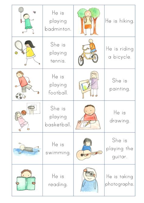 Outside My Classroom Grammar Present Continuous