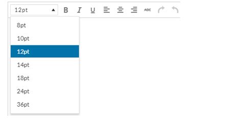 Change Default Font Size And Remove Unwanted Font Sizes In TinyMCE
