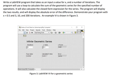 Write A Labview Program That Takes As An Input A