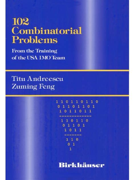 102 Combinatorial Problems Pdf Combinatorics Discrete Mathematics