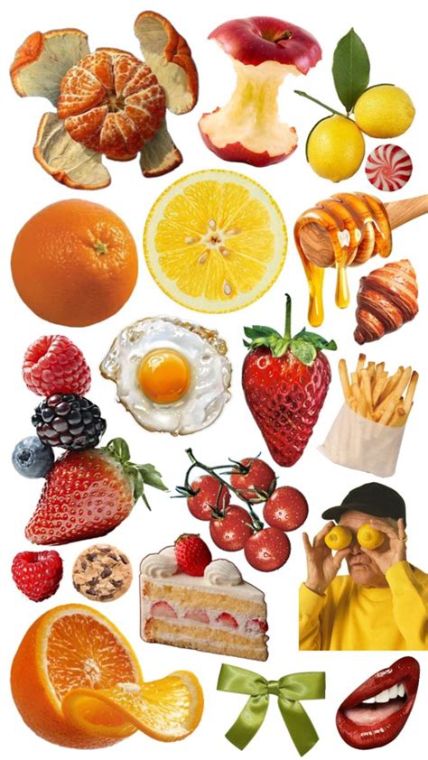 Collage Citrus 과일 그래픽 디자인 포스터 포스터 디자인