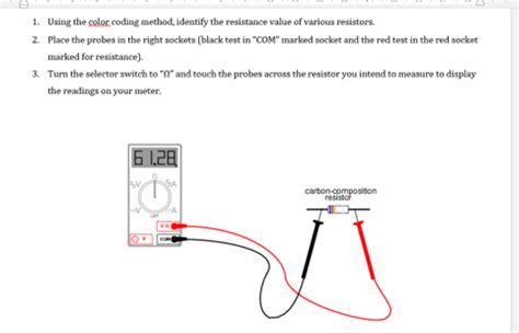 Solved 1 Using The Color Coding Method Identify The
