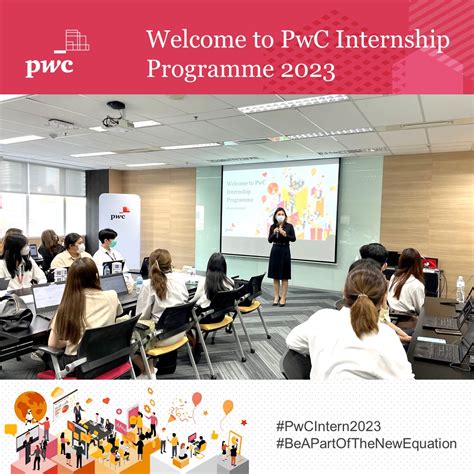 Pwc Thailand Pwc Internship Programme 2023 Has Started 🥳