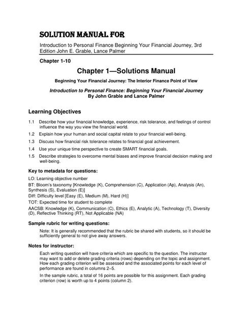 Solution Manual For Project Management Processes Methodologies And