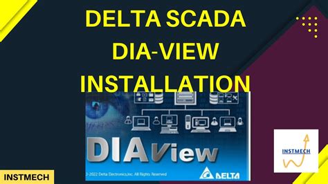 Delta Scada Dia View Installation Scada Installation Youtube
