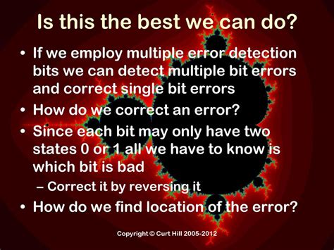 Error Detection And Correction Ppt Download