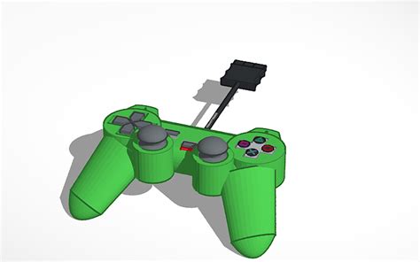 3d Design Playstation2 Controller Tinkercad