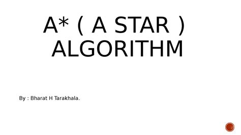 A Star Shortest Path Algorithm Docsity