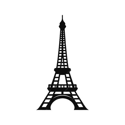 파리 에펠탑 랜드마크 벡터 일러스트 프리미엄 벡터