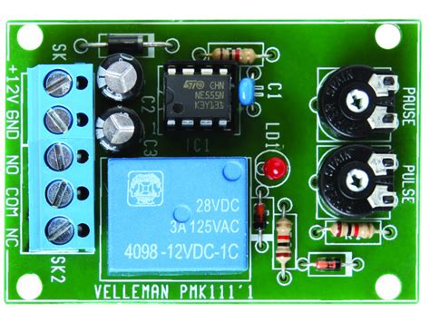 Interval Timer Module 12v Kiwi Electronics
