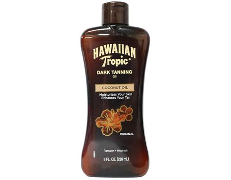 Hawaiian Tropic Dark Tanning Oil Original 237ml Dirket Aus Den Usa