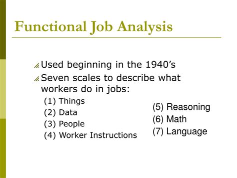 Ppt Job Analysis Powerpoint Presentation Free Download Id8917155