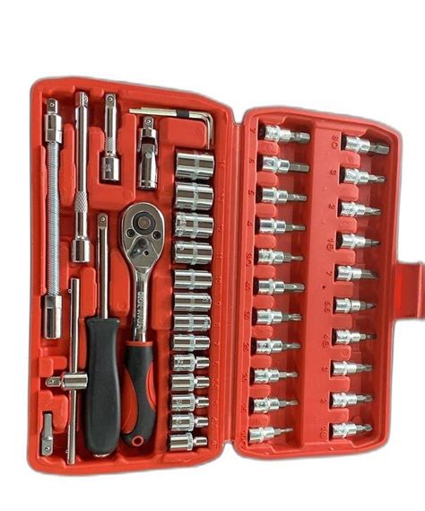Ess 43 Pcs Socket Set Drive Size 14 Inch At ₹ 800set In New Delhi Id 25745201133