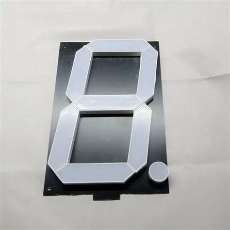 Rectangle Led Seven Segment 8 Inch Jumbo Display For Instrumentation