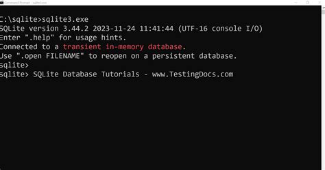 Install Sqlite On Windows