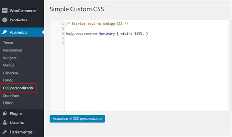 Eliminar Sidebar En Storefront