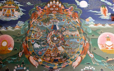 Filethe Wheel Of Life Buddhism Bhavachakra Wikimedia Commons