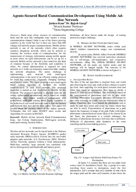 pdf secured rural communication development using mobile ad hoc network