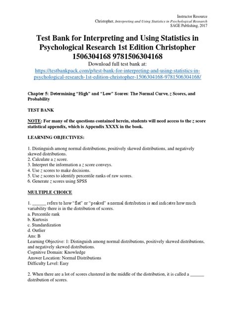 interpreting and using statistics in psychological research 1st edition