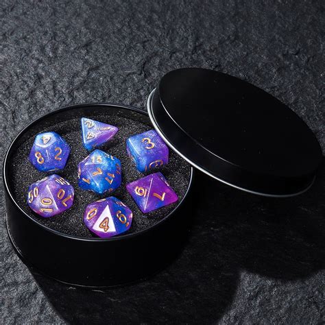 Color Running Group Dice Multi Sided Dice 20 Sides Dnd Cesuru Large Toy Coc Crystal Numbers Ten