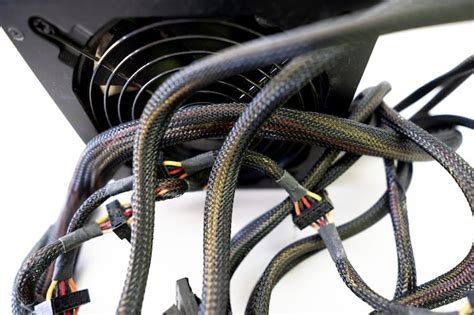 Premium Photo Computer Power Supply People With Multiple Electrical Power Outputs