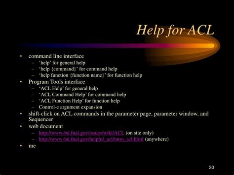 Ppt Acl An Introduction Powerpoint Presentation Free Download Id 6196831