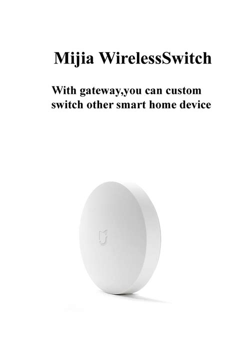 Xiaomi Mijia Smart Home Smart Wireless Switch Hot Deals Everyday Shopro Com Au
