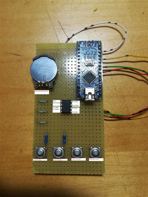 Hilfe Bei LED Uhr Deutsch Arduino Forum