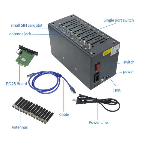4g Sms Modem 8 Port Bulk Sms Sim Card Broadcast Machine
