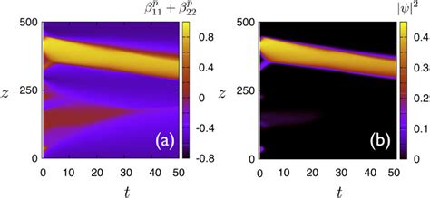 Time Evolution For T ≤ 50 Of A β 11 P β 22 P ≡ β K K P And B Download Scientific