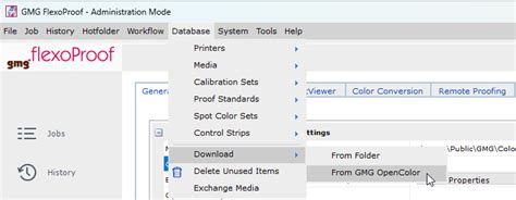 How To Download Projects And Profiles Into The ColorProof Database