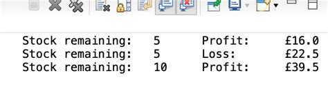 Total Profit Calculation Java Using Arrays And Various Classes Stack Overflow
