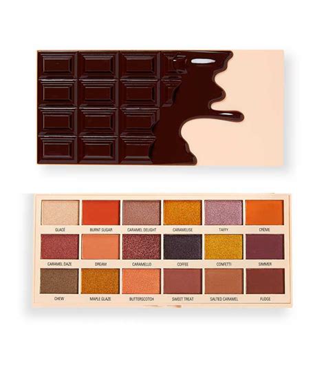 Makeup Revolution Salted Caramel Palette Swatches Saubhaya Makeup