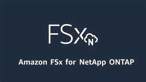 Amazon Web Services Announces Fsx For Netapp Ontap Free Information Brief Neowin