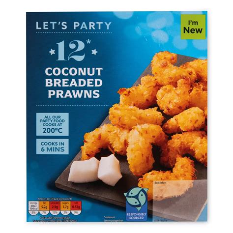 Coconut Breaded Prawns Aldi Uk