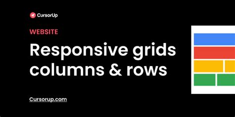 Responsive Grids Columns Rows Figma