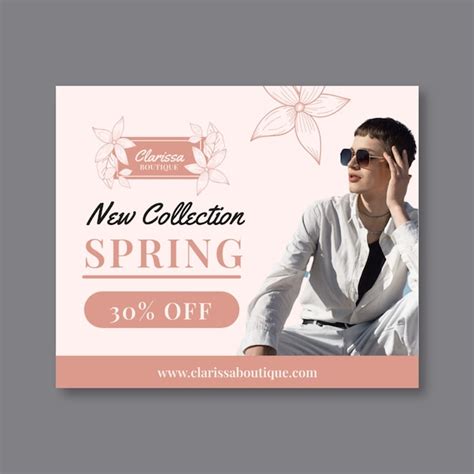 Free Vector Rectangle Banner Template Design