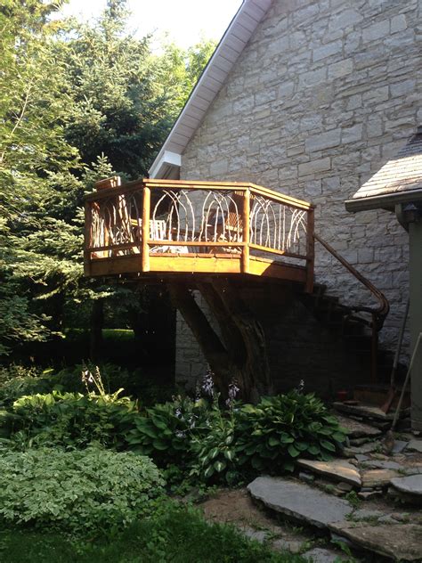 Tree House Deck Tree House Deck Tree House House Deck