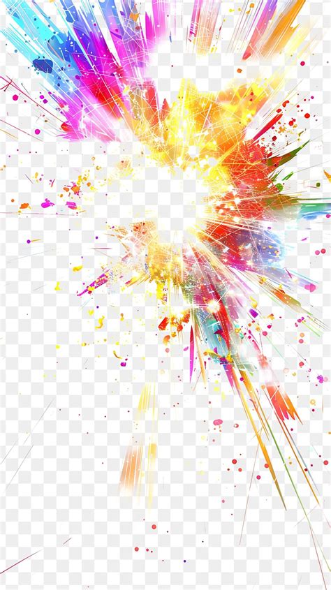 Premium Psd Chromatic Aberration Glitch With Colorful Fringing And