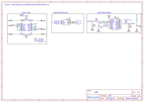 LoRa Node SMA OSHWLab