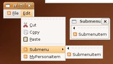 Menu Bar Generator Generate PHP GTK Window Menu Bars From A XML PHP Classes