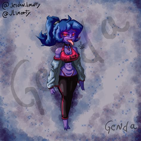 Genda The Gengar By Jeidan Limorty On Newgrounds