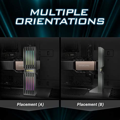 Antec Rgb Gpu Support Bracket [support Graphics Card And Enrich Chassis] At Gpuh Argb Gy