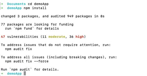 Npm Install High Severity Issues React Native 0 66 Issue 32328 Facebook React Native GitHub